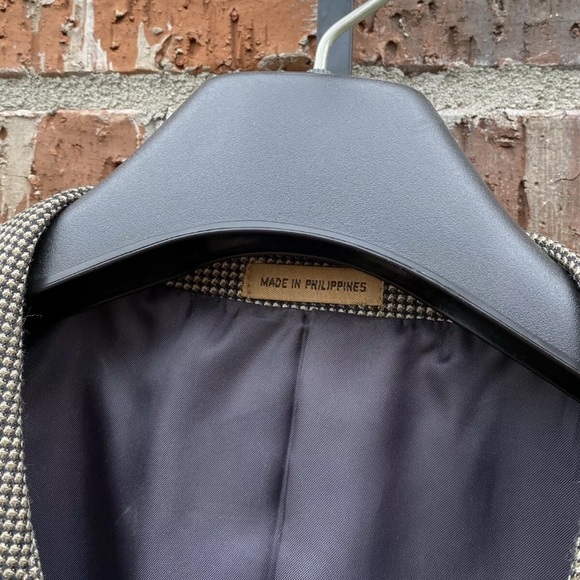 J Riggings | Jackets & Coats | Jriggins Tan Doublebreasted Suit Wool ...